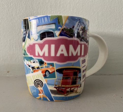 The Postcard Factory PCF Souvenirs Miami Mug | eBay