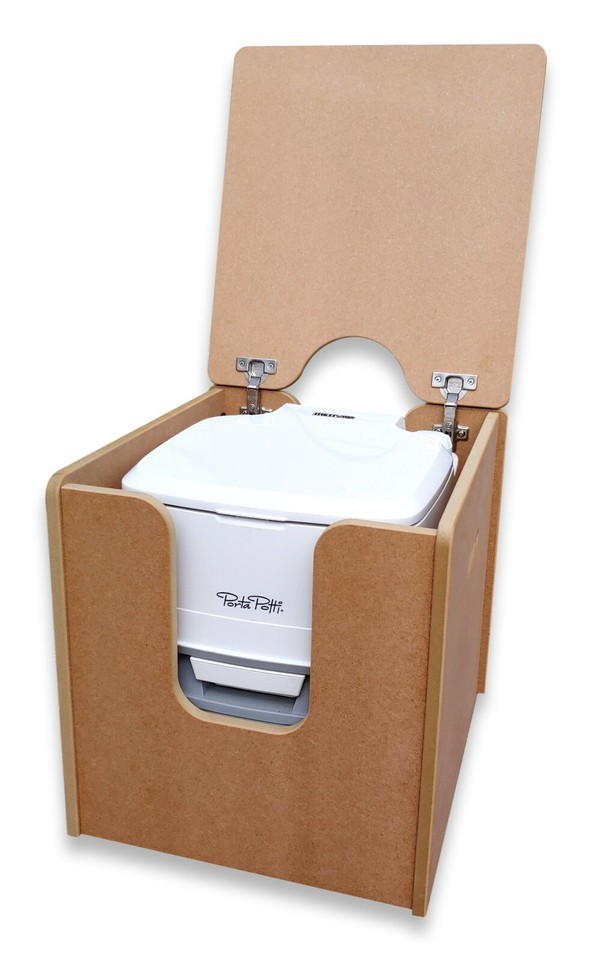 Porta Potti 165 365 toilet storage box / Buddy seat for camper van ...