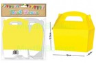 Plain Yellow Coloured Boxes ~ Childrens Recyclable Food Party Plate ...
