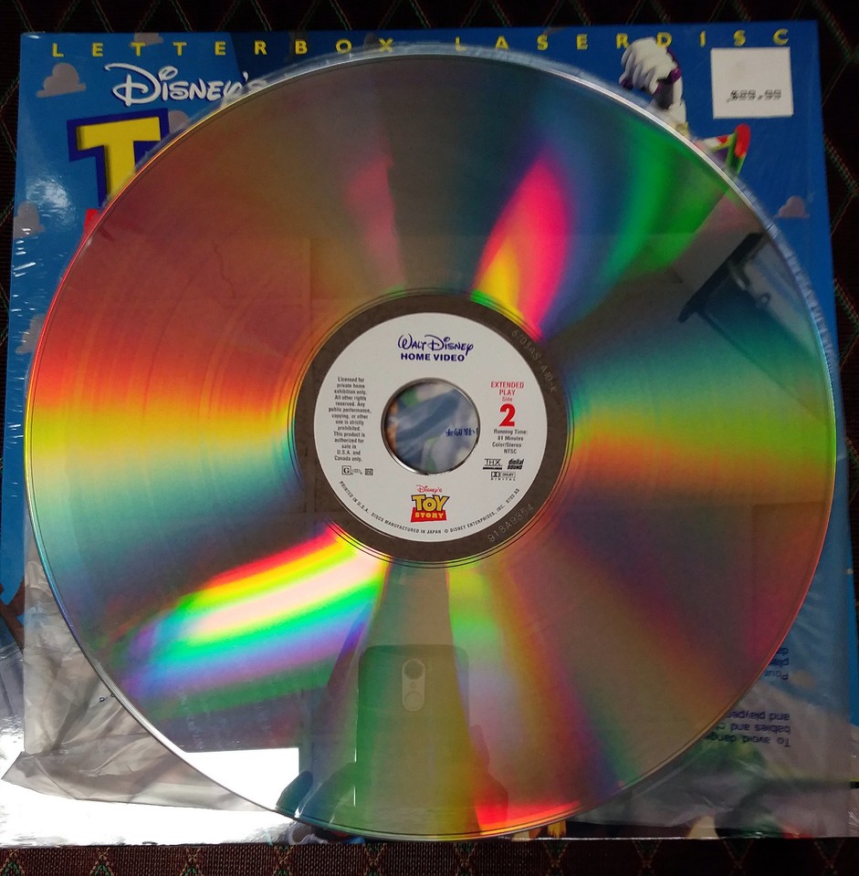 Laserdisc: Toy Story (1995) Tom Hanks, Tim Allen | eBay