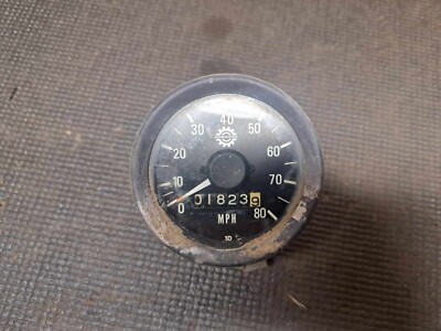 Vintage Ski-Doo Snowmobile Speedometer 1823 Miles | eBay