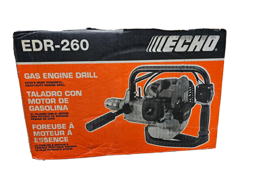 Echo Engine Gas Drill EDR-260 743184503591 | eBay