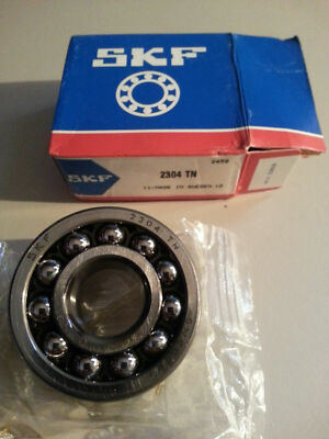 SKF 2304 TN Double Row Self-Aligning Bearing | eBay