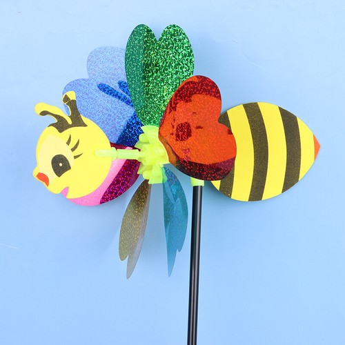Sequins Animal Bee Windmill Wind Spinner Home Garden Yard Decoration ...