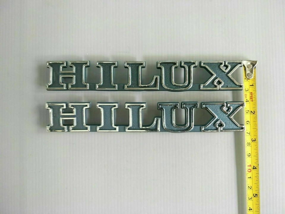 New Badge/Emblem.1Pair For TOYOTA HILUX PICKUP RN20 RN25 | eBay