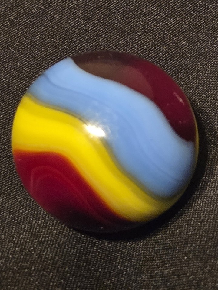 Akron Agate superman marble. mint | eBay