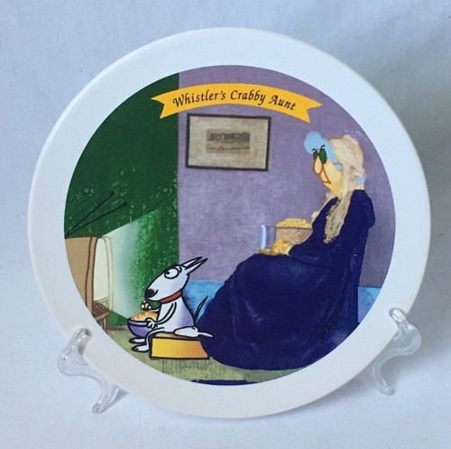 Maxine Collectible Dessert Plate Whistlers Crabby Aunt Hallmark Old ...