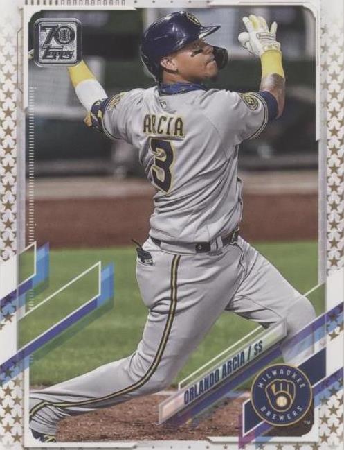 2021 Topps - Orlando Arcia #91 Gold Stars for sale online | eBay
