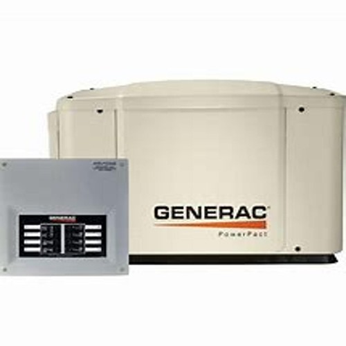 Generator, Standby, 7.5kW, 240VAC, 50A, 1PH, Transfer Switch ...
