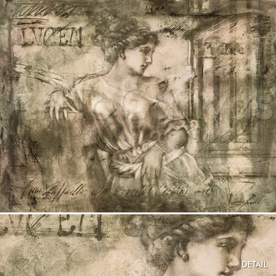 30W"x24H" NYDIA by RICHARD FRANKLIN - ROMAN MICHELANGELO-STYLE MUSEUM ...