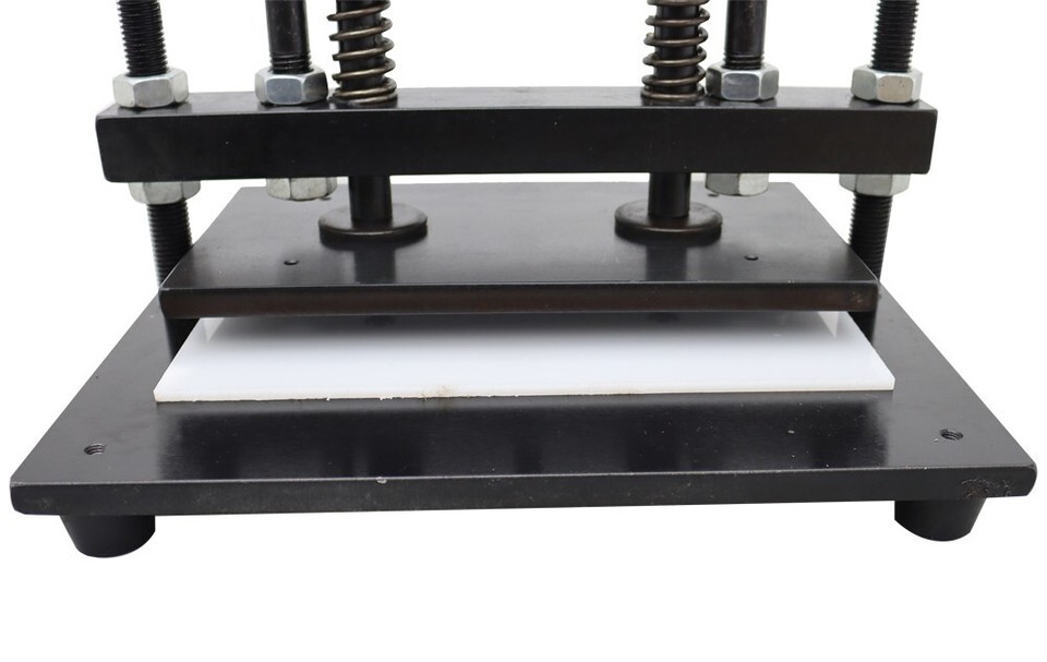 6.3" x 11.8" Manual Die Cutter Press Machine for Leather Cutting ...