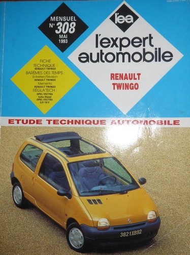 Revue technique RENAULT TWINGO phase 1 essence EXPERT N° 308 1993 | eBay