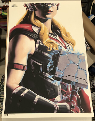 MONDO Thor Love and Thunder Jane Foster Poster By Phantom City Creative ...