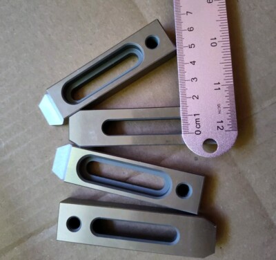 4 pcs Wire EDM Stainless Jig Holder 90x22x12 mm M8 Screw Reverse ...