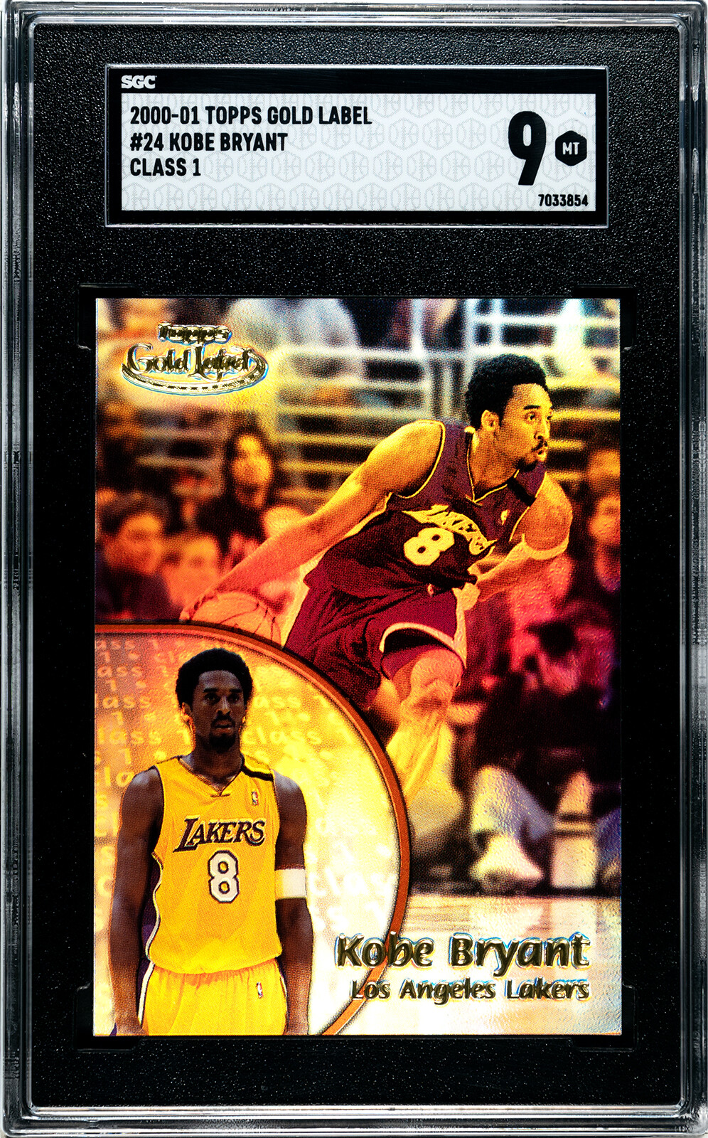 **Kobe Bryant** 2000-01 Topps Gold Label #24 Class 1 SGC 9 Mint!! | eBay