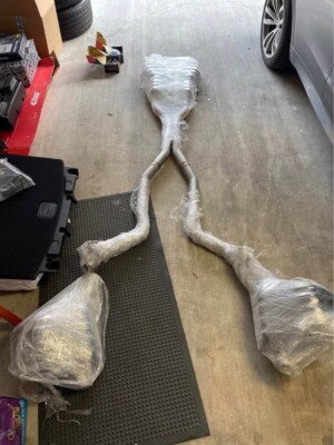 Dodge Durango Hellcat full OEM exhaust | eBay