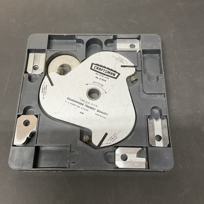 Vintage Sears Craftsman No. 9-3214 Table Saw Molding Head 4 Sets ...