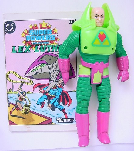 1984 KENNER SUPER POWERS SUPERMAN VILLIAN LEX LUTHOR DC ACTION FIGURE ...
