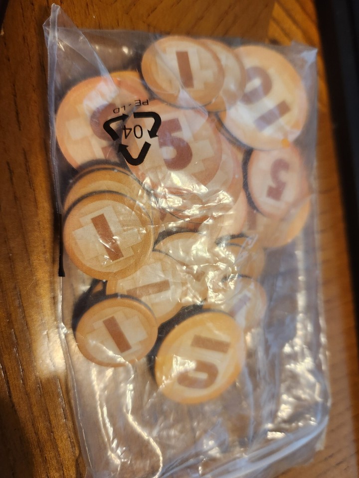 Megaland board game cardboard coins | eBay