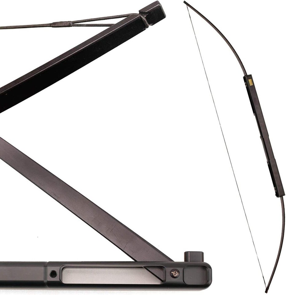 60/40lbs Archery 60" Folding Bow Hunting Tactical Survival Bow & Carbon ...