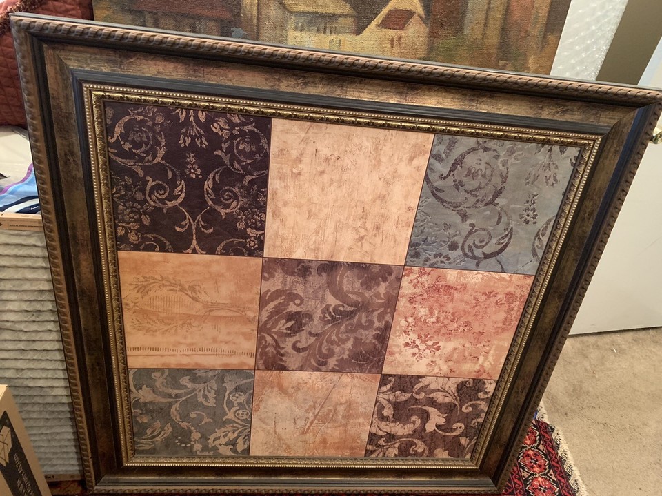 Beautiful Tile Picture Frame | eBay