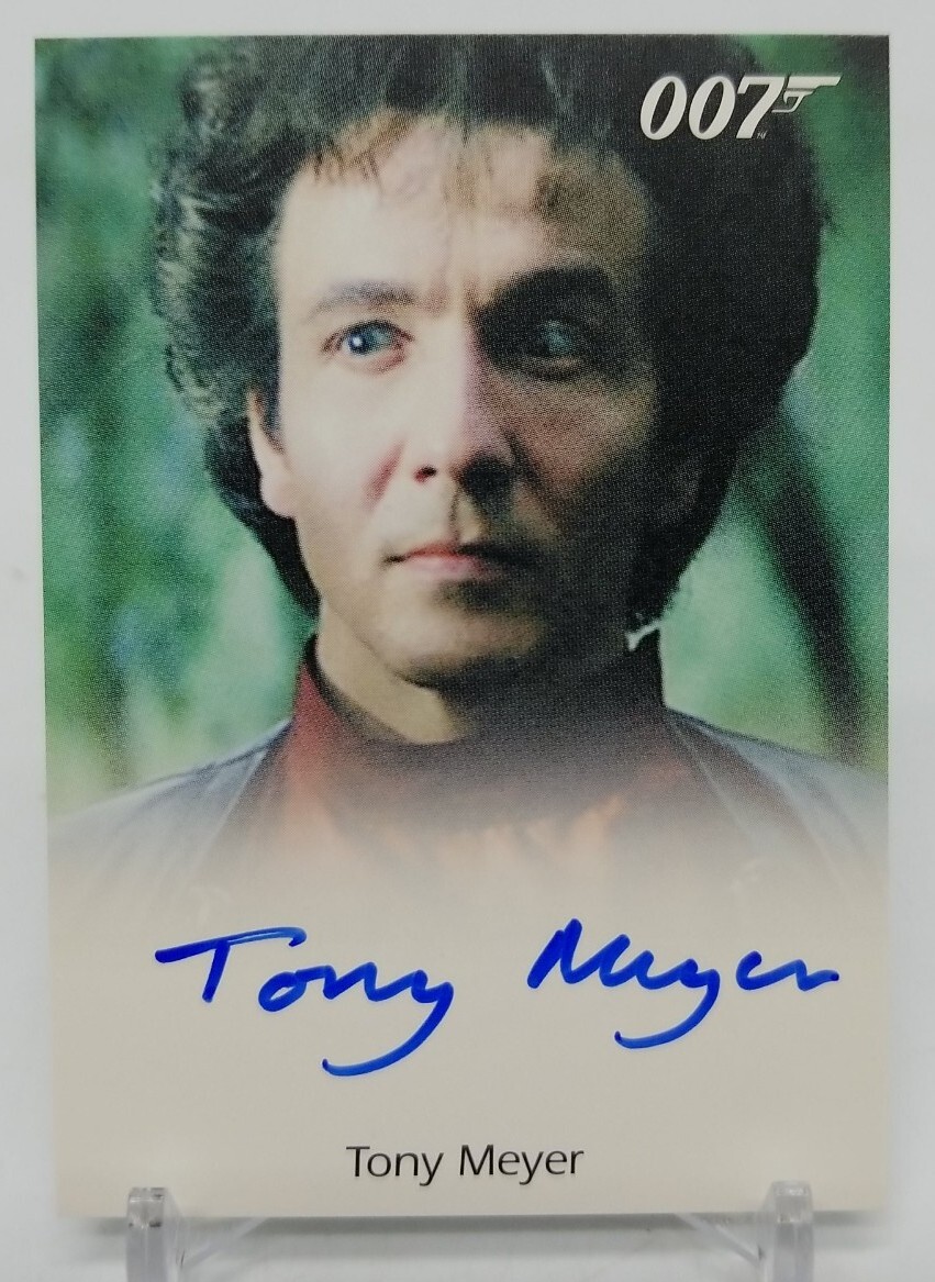 2011 James Bond 50th Anniversary TONY MEYER as GRISCHKA Auto Series 1 ...