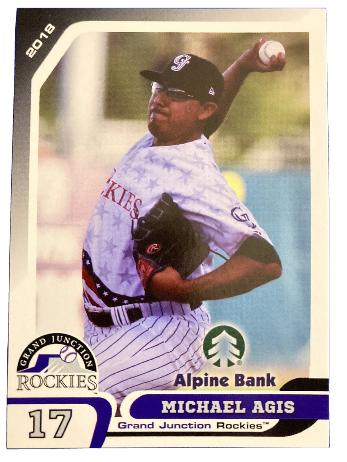 Michael Agis - RHP - 2018 Grand Junction Rockies (Colorado Rockies ...