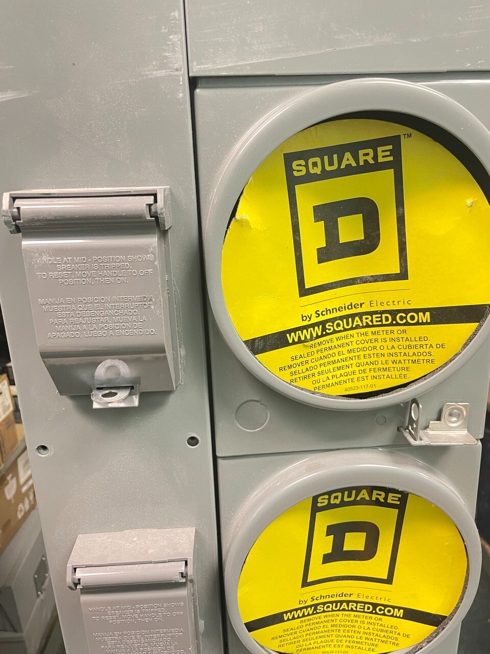 Schneider Electric EZMR315125 5-Socket Meter Center for sale online | eBay