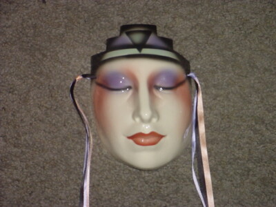 CLAY ART CERAMIC MASK...QUEEN OF THE NILE...EXTREMELY RARE! | eBay