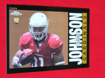 2015 Topps Chrome David Johnson 60th Anniversary Rookies Insert #T60RC ...