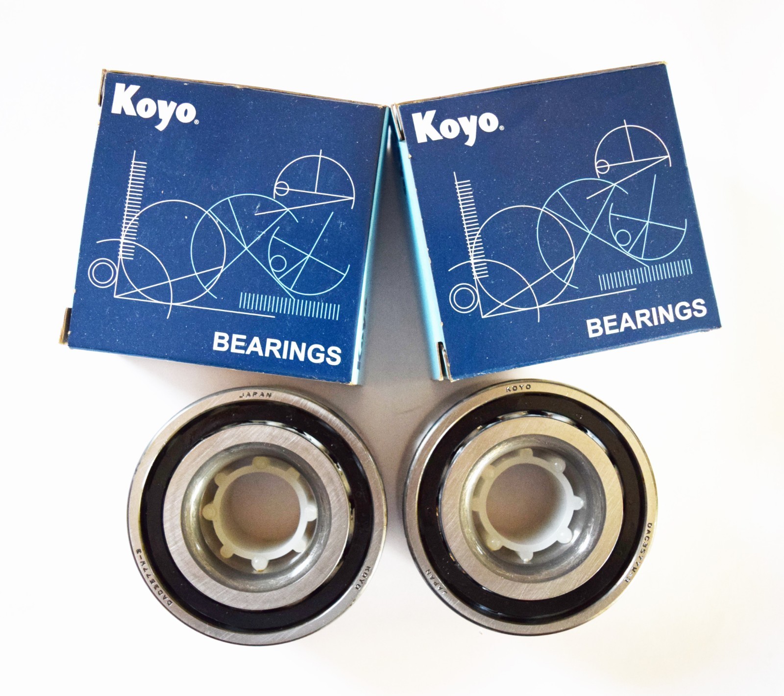 KOYO Japanese Front Wheel Bearing 90080-36193 / 510063 for Toyota ...