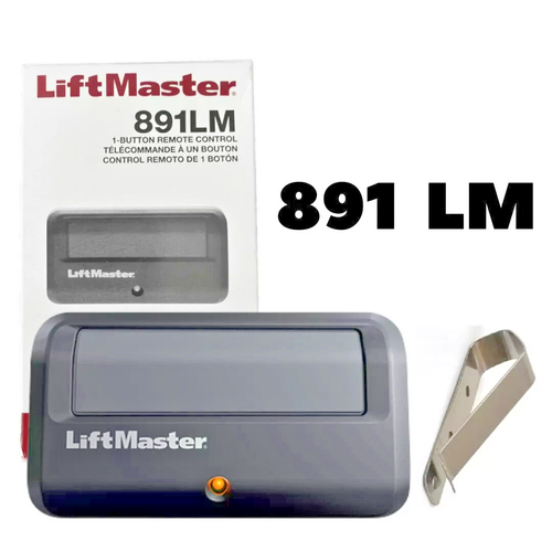 LiftMaster 891LM 1 Button Garage Door Opener Remote Control (Black) new ...