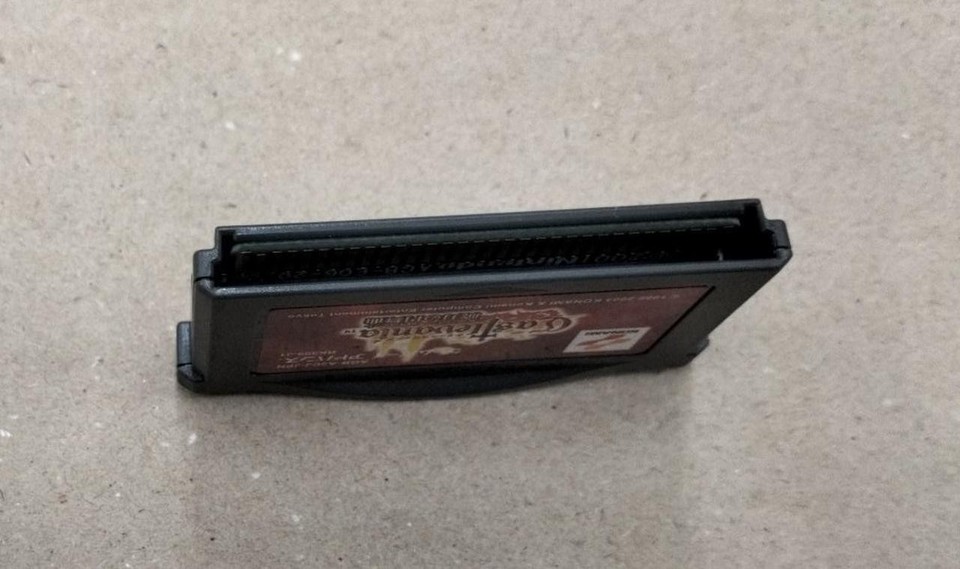 Gba Software Model Castlevania Aria Of Sorrow Konami FE870 | eBay UK