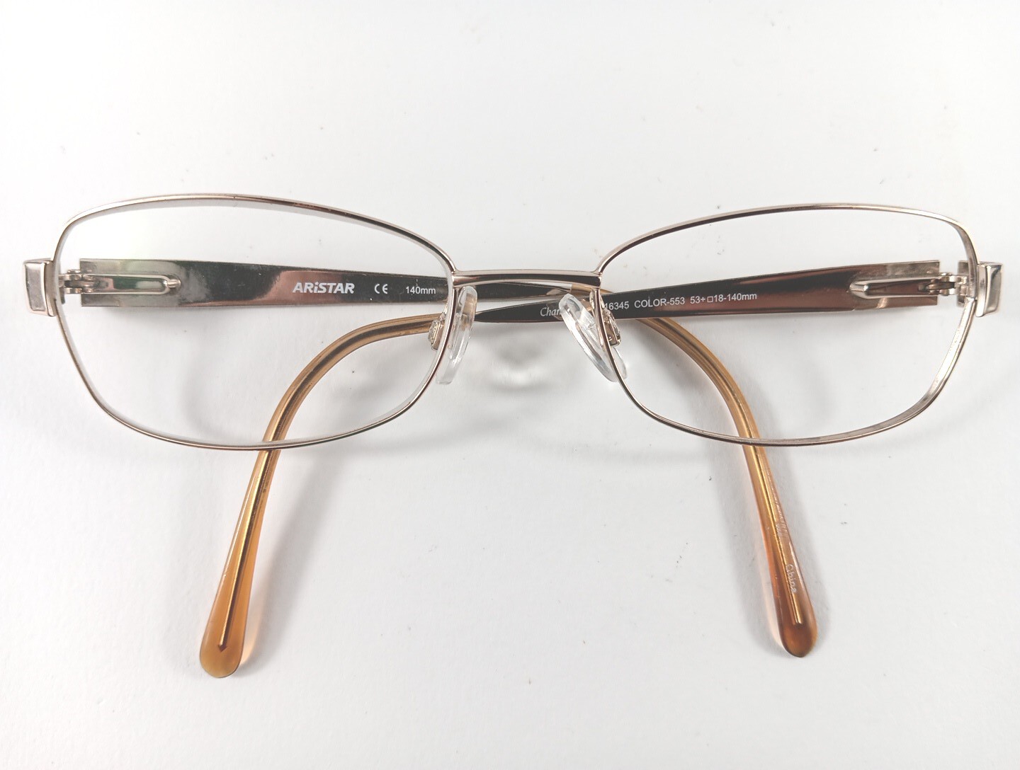 CHARMANT Aristar AR16345 Color 553 53-18-140 Used Frame W/FreeLensWipes ...