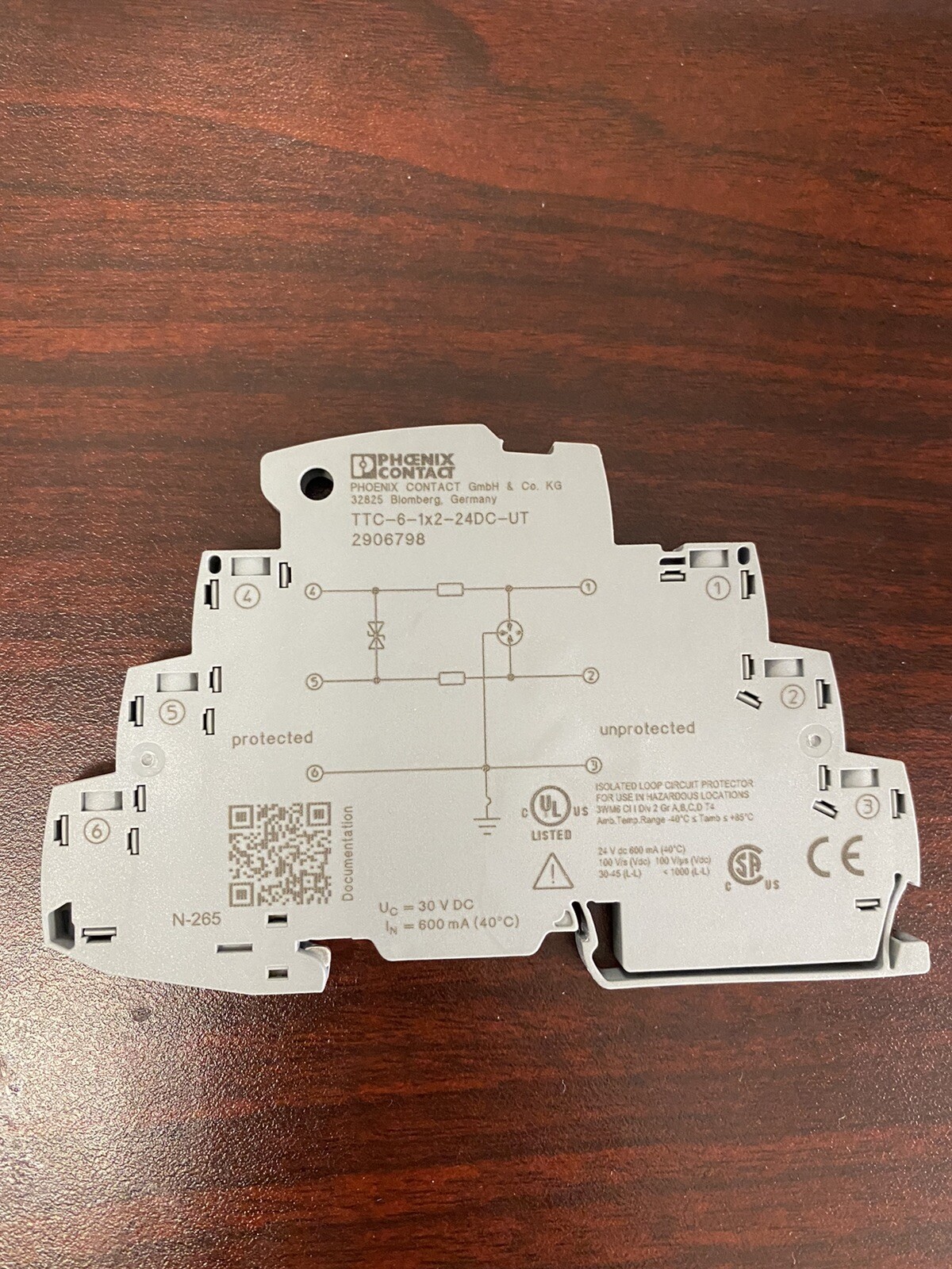 PHOENIX CONTACT TTC-6-1X2-24DC-UT / TTC61X224DCUT USED | eBay