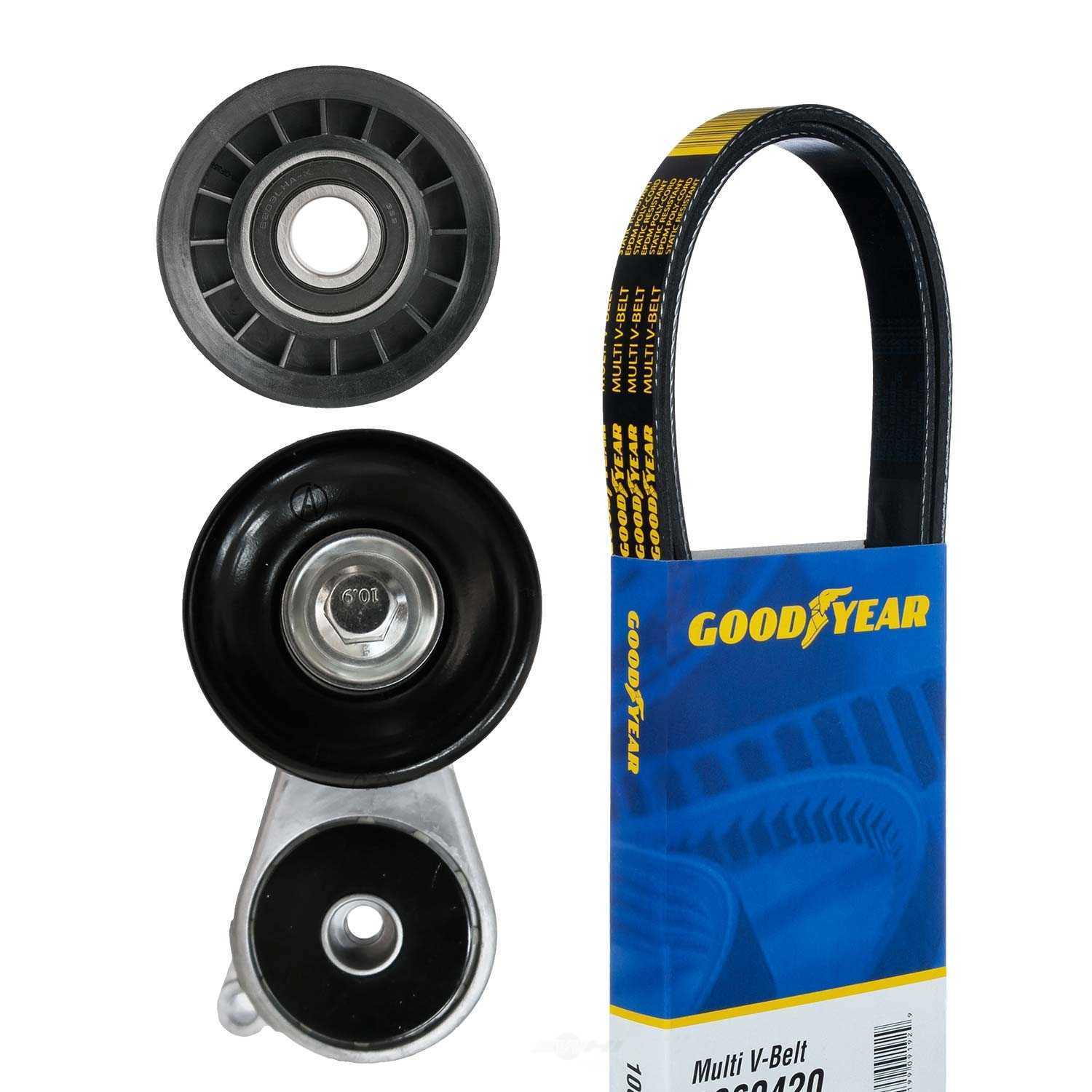 Serpentine Belt Drive Component Kit-Accessory Belt Drive Kit Goodyear ...