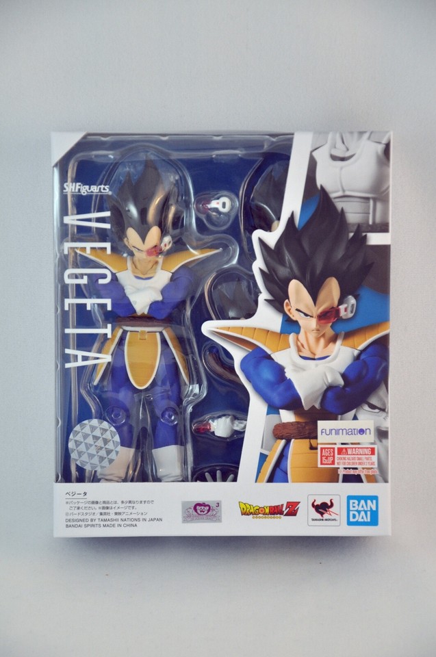 S.H. Figuarts Dragon Ball Z Event Exclusive 2021 Nappa Scouter Vegeta 2 ...