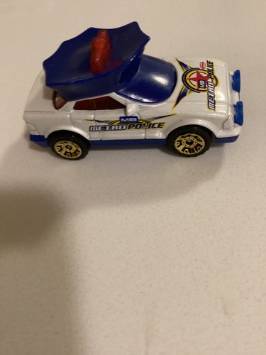 Matchbox Police Hat Car Hero City Metro Police 2003 Mattel vintage toy ...