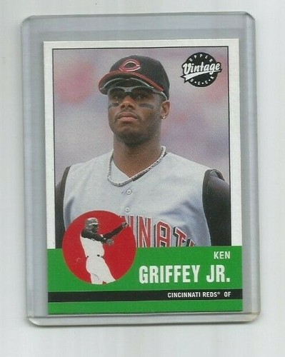 KEN GRIFFEY JR (Cincinnati Reds) 2001 UPPER DECK VINTAGE CARD #319 | eBay
