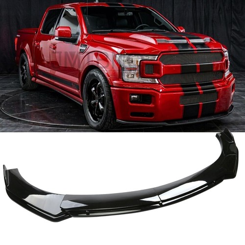 For Ford F150 F-150 Front Bumper Lip Splitter Chin Spoiler Body Kit ...