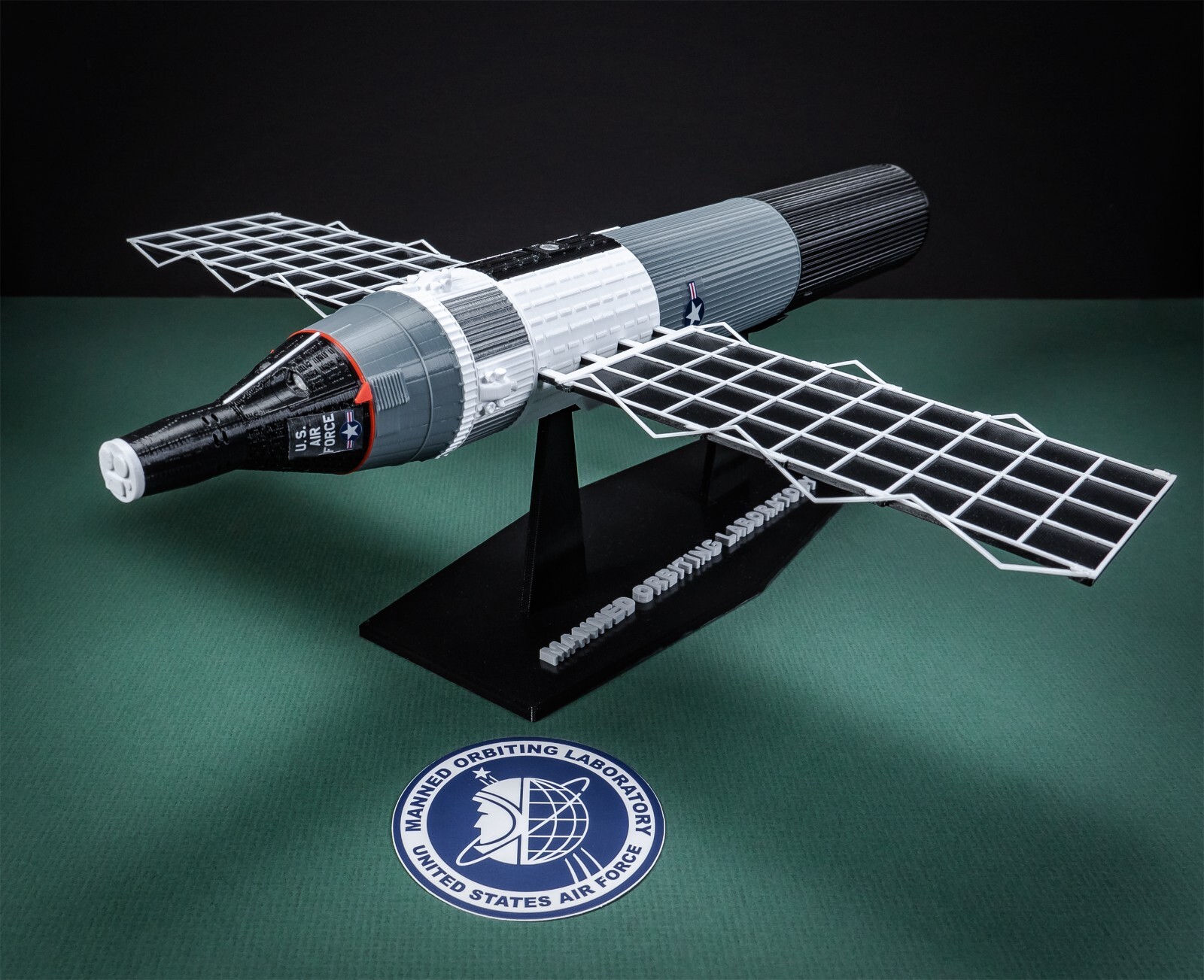 Manned Orbiting Laboratory - MOL Gemini Space Station Spaceships Space Station | eBay