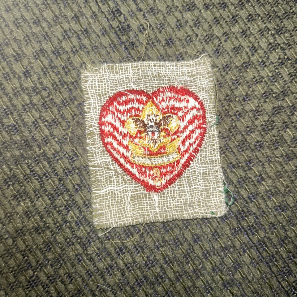 1940s? Cut Edge Square BOY SCOUT Life Rank Patch | eBay