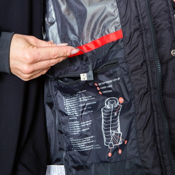 Thermo fusion Heated Jacket Large 43 inch chest with free 5000mah ...