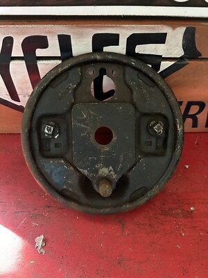 Harley OEM PANHEAD SHOVELHEAD BENDIX REAR DRUM BRAKE BACKING PLATE 786C ...