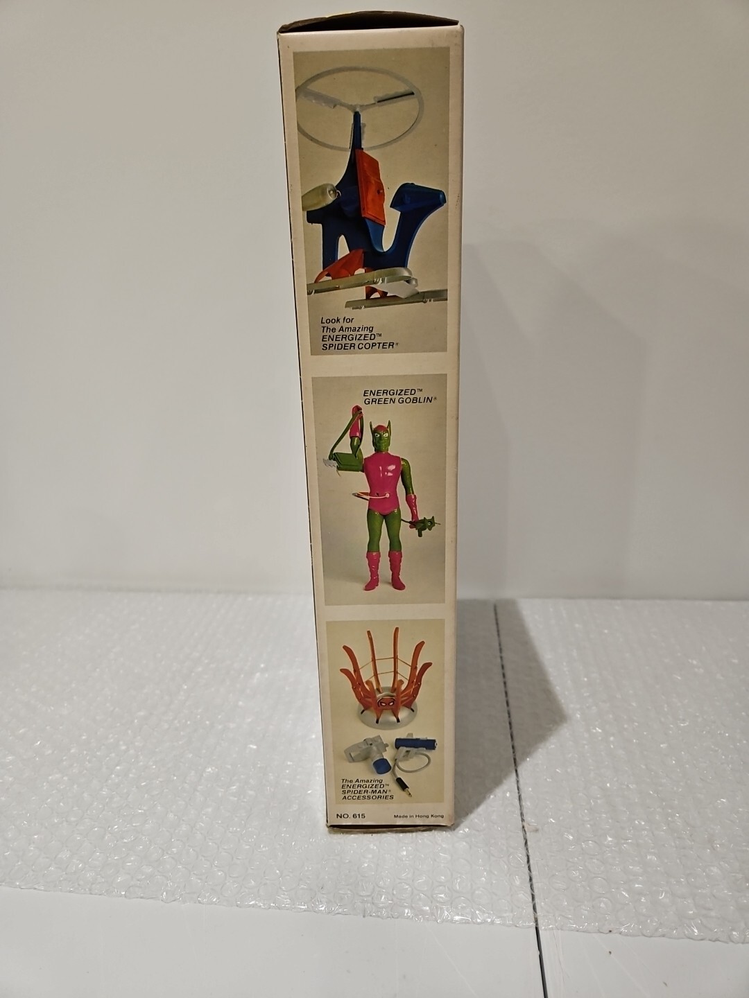 1978 Remco Energized Amazing Spider-Man - Case Fresh- Old Store Stock ...