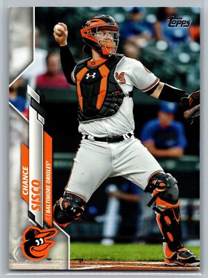2020 Topps Baseball #187 Chance Sisco Baltimore Orioles | eBay