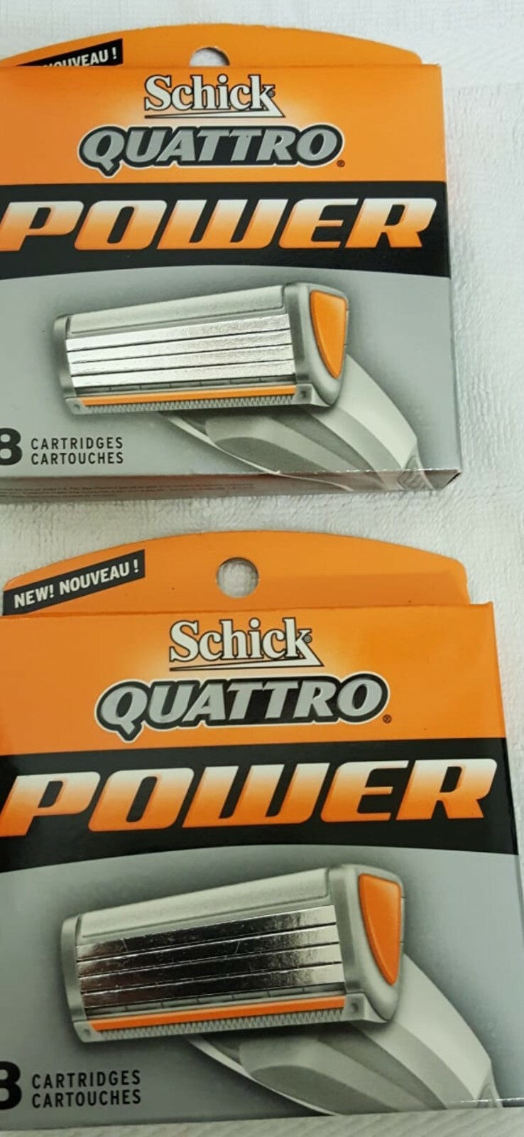 Schick Quattro Power 16 Cartridges Fits Quattro Men and Quattro ...
