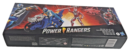 Power Rangers Dino Fury Face Off Pack by Hasbro Blue Ranger VS Lord ...
