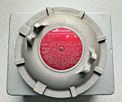 Boxes & Enclosures - Crouse Hinds Explosion Proof