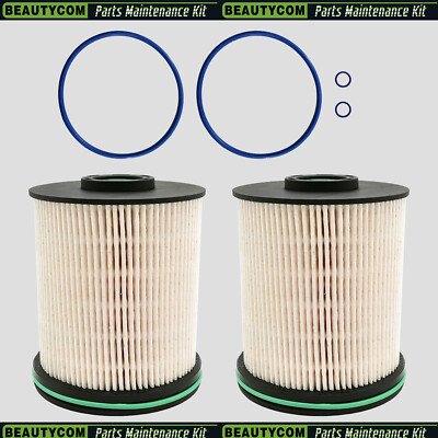 2x Fuel Filter Kit 13539108 23304096 TP1003 For 2017-2020 GMC SIERRA ...